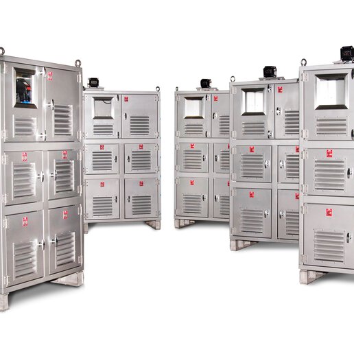 Li-Ion Battery Charging and Storage System - Jered, LLC
